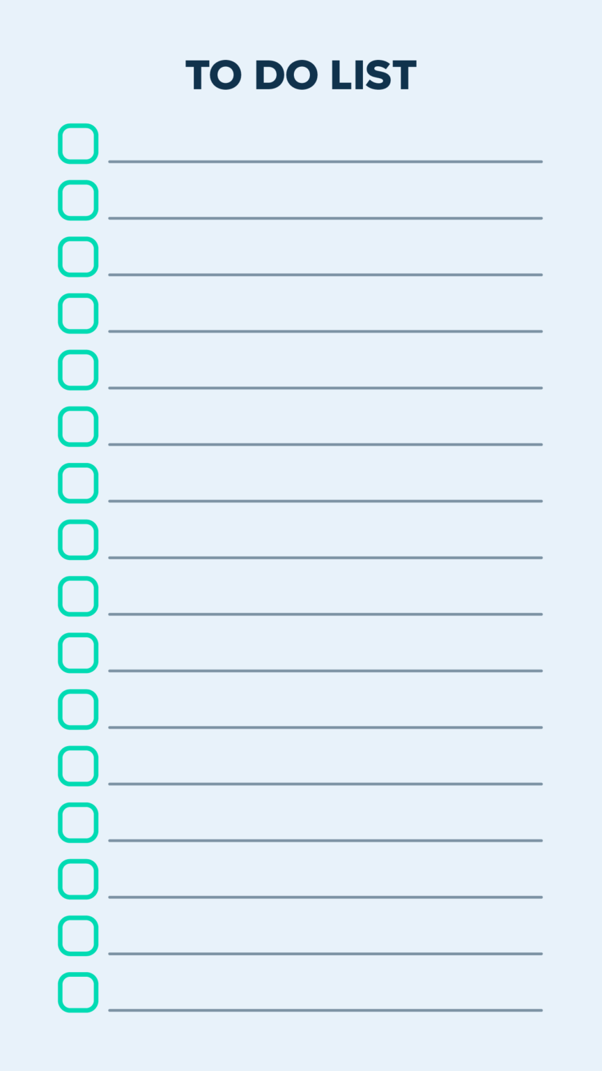 To Do Liste: Erstellen, Vorteile & Vorlage | StudySmarter